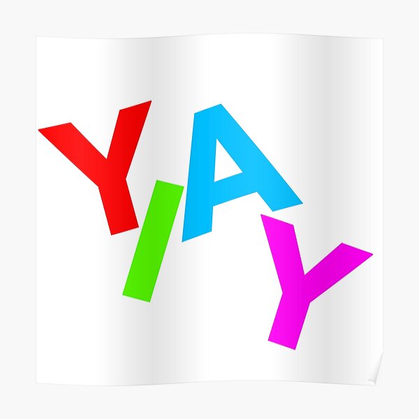 "YIAY Logo" Poster for Sale by Christian64c64 | Redbubble