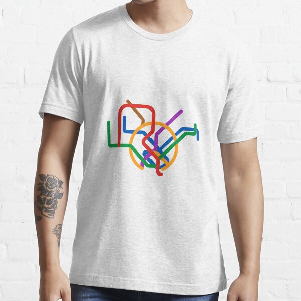 "Singapore MRT Map" T-shirt for Sale by Plasmak | Redbubble | mrt t ...