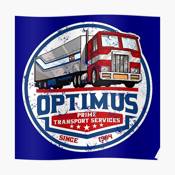 "Prime Trucking Services" Poster for Sale by alhern67 | Redbubble