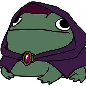 "Frog Warlock" Sticker for Sale by SensualStilts | Redbubble