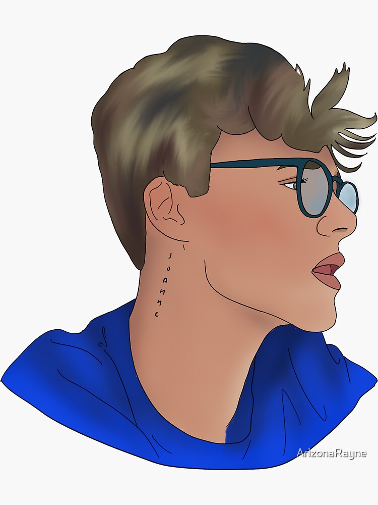 "Nick Austin" Sticker for Sale by ArizonaRayne | Redbubble