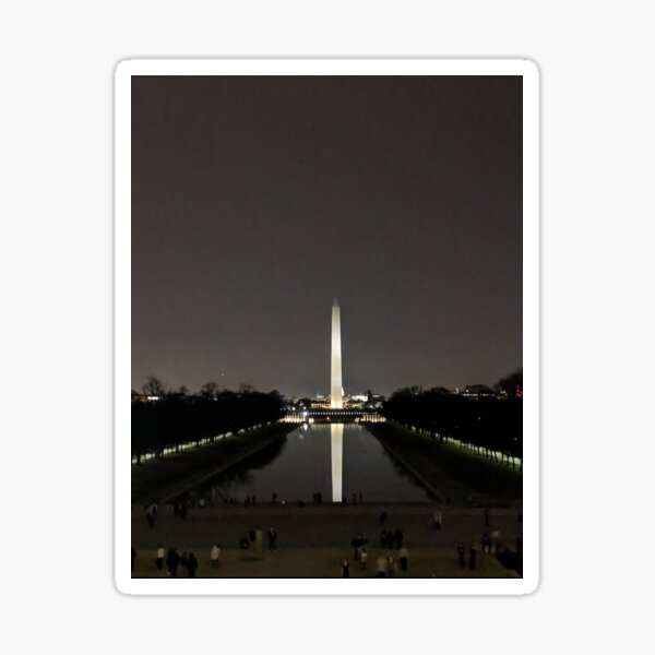 "Washington DC Monument" Sticker for Sale by SarahsScribbles | Redbubble