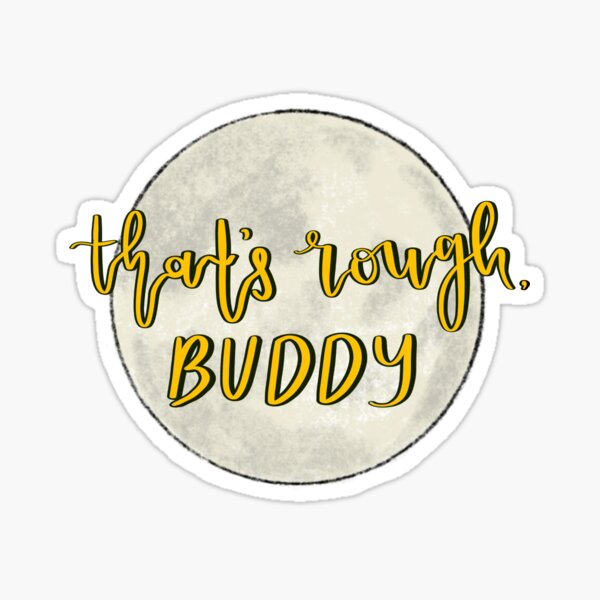 "That’s rough buddy (Yue)- Avatar (ATLA) - Textured Drawing" Sticker by ...