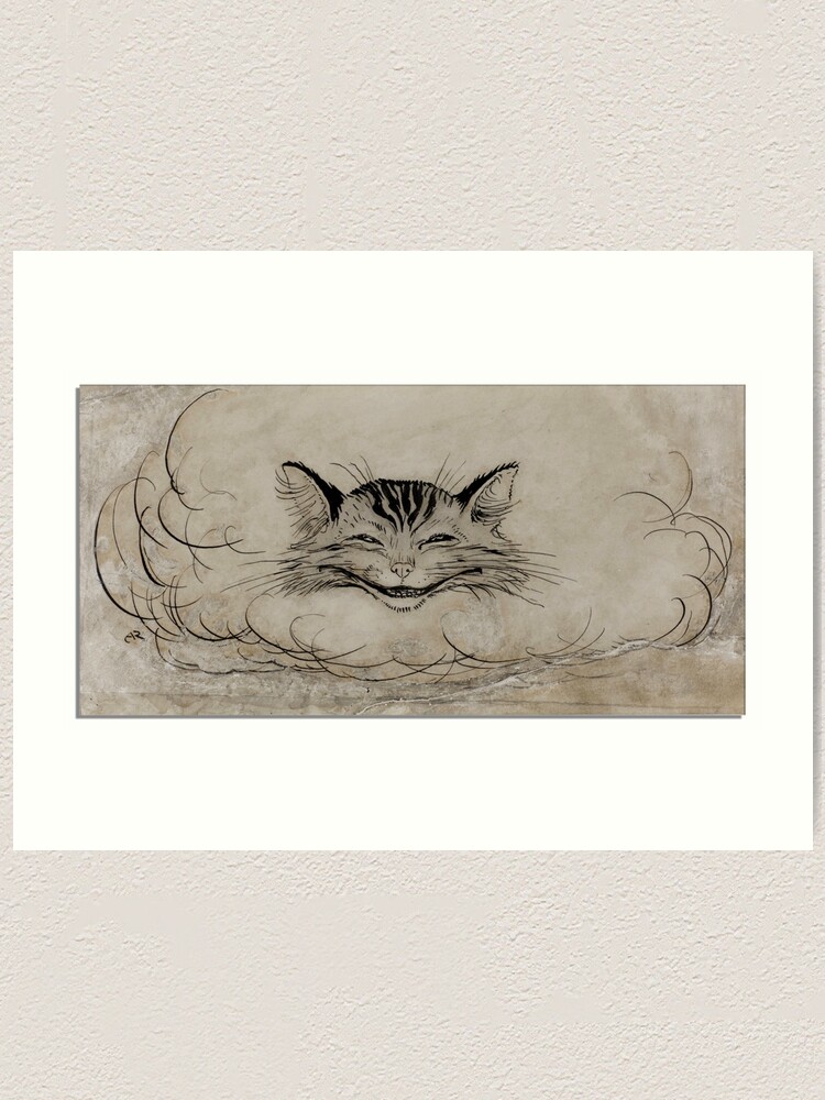 "Cheshire Cat - Alice in Wonderland - Arthur Rackham" Art Print by ...