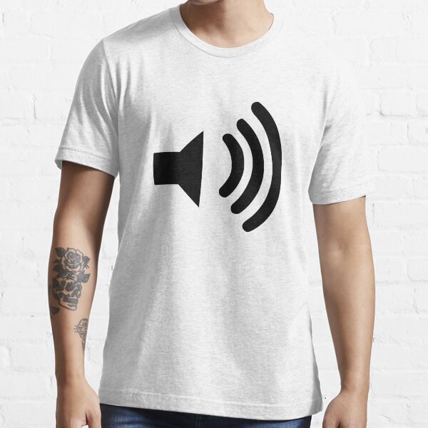 "Sound Volume Symbol" T-shirt for Sale by sweetsixty | Redbubble ...