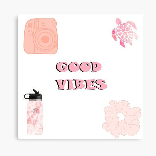 "Pink Vsco Girl Pack" Canvas Print for Sale by liantic | Redbubble