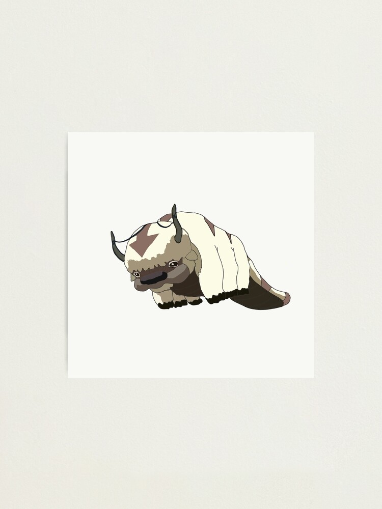 "Appa the flying bison from Avatar the Last Airbender" Photographic ...