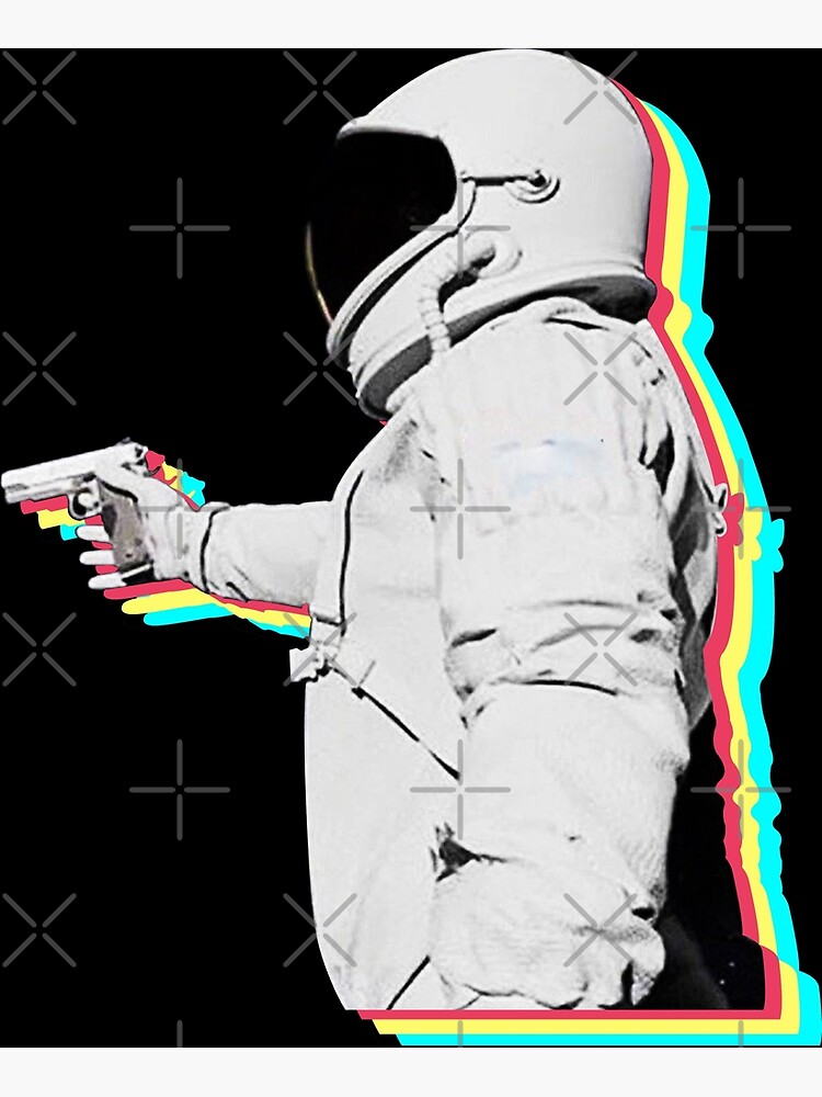 "Shocking Truth Astronaut Meme" Art Print for Sale by PotatoGear ...