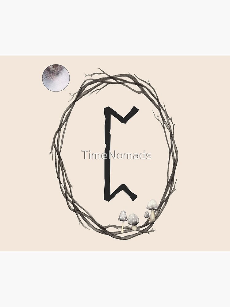 "Perthro Elder Futhark Viking Rune" Poster by TimeNomads | Redbubble