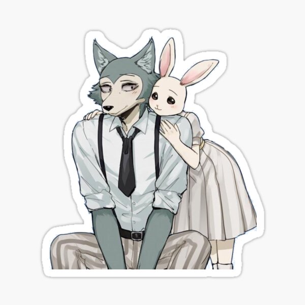 "Beastars" Sticker by Antonomase | Redbubble