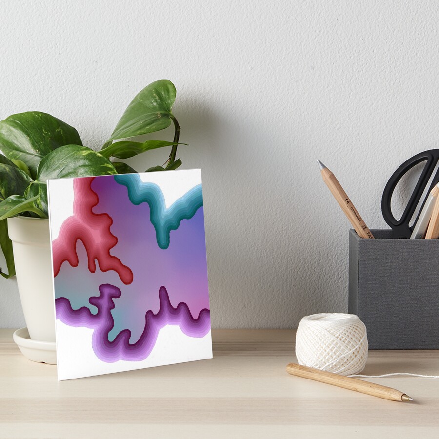 "Paint Splatter" Art Board Print by agrubins16 | Redbubble