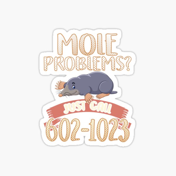 Mole Day Stickers | Redbubble