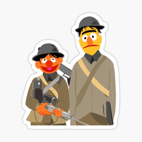 Bert And Ernie Stickers | Redbubble