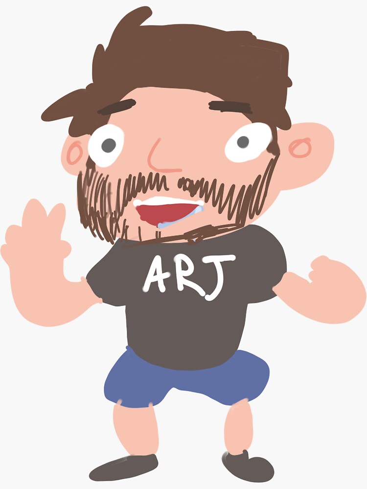 "AJR Adam" Sticker for Sale by AriAlmighty | Redbubble