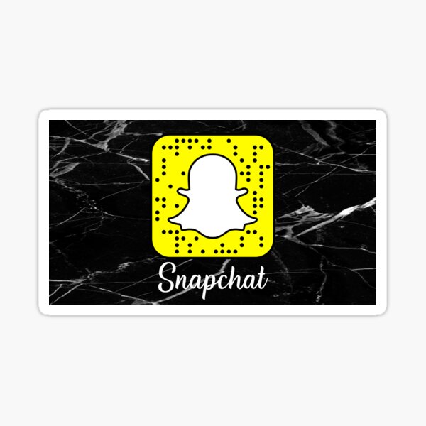 "Snapchat" Sticker for Sale by happysmurf | Redbubble