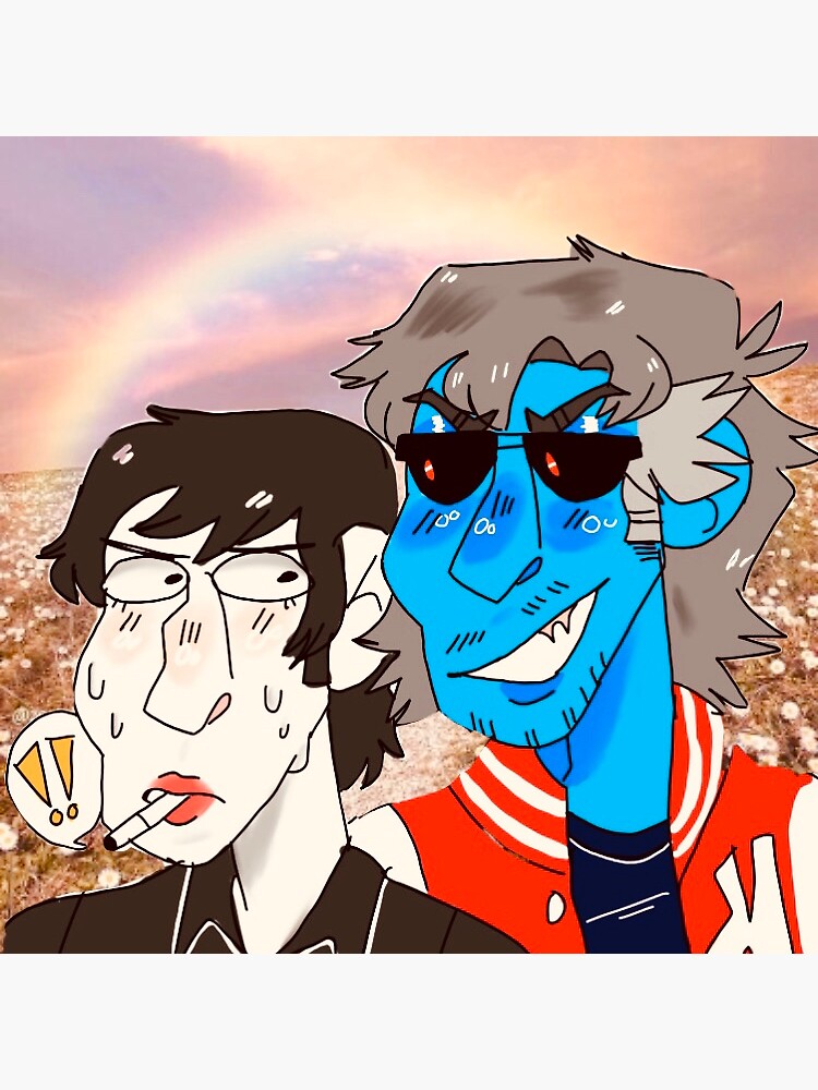 "Sebastian/Kavinsky- summer stroll " Sticker by teethpunch | Redbubble