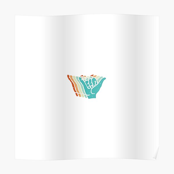 "Yolo hand sign" Poster for Sale by Keziamaisie | Redbubble