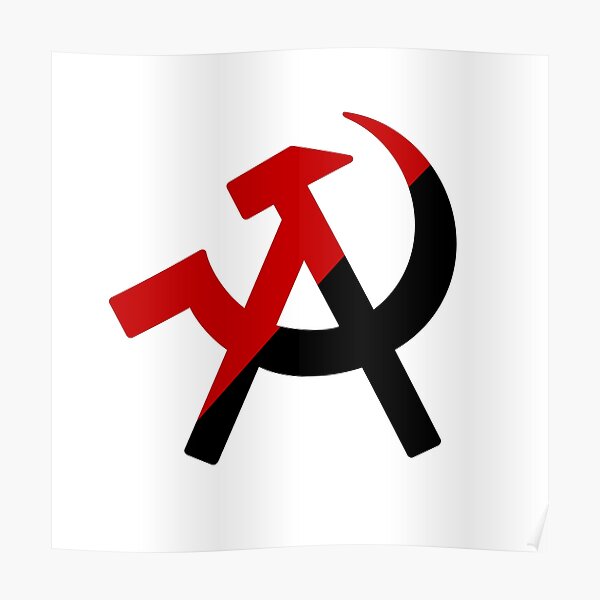"Anarcho-Communism Symbol" Poster for Sale by tsfea | Redbubble