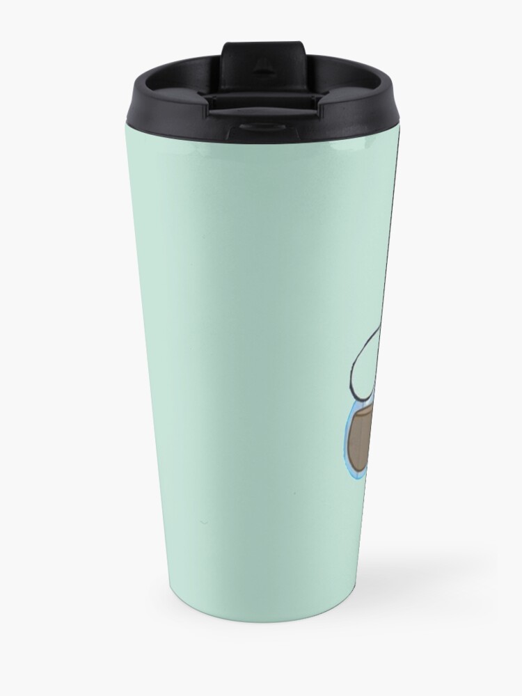 "Coffee Squidward" Travel Mug by coffeentequila | Redbubble