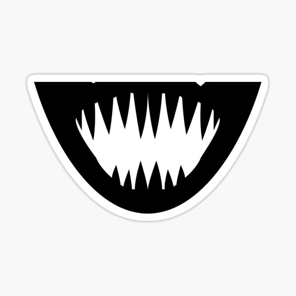 "Venom Style Mask" Sticker for Sale by DragPetrov | Redbubble