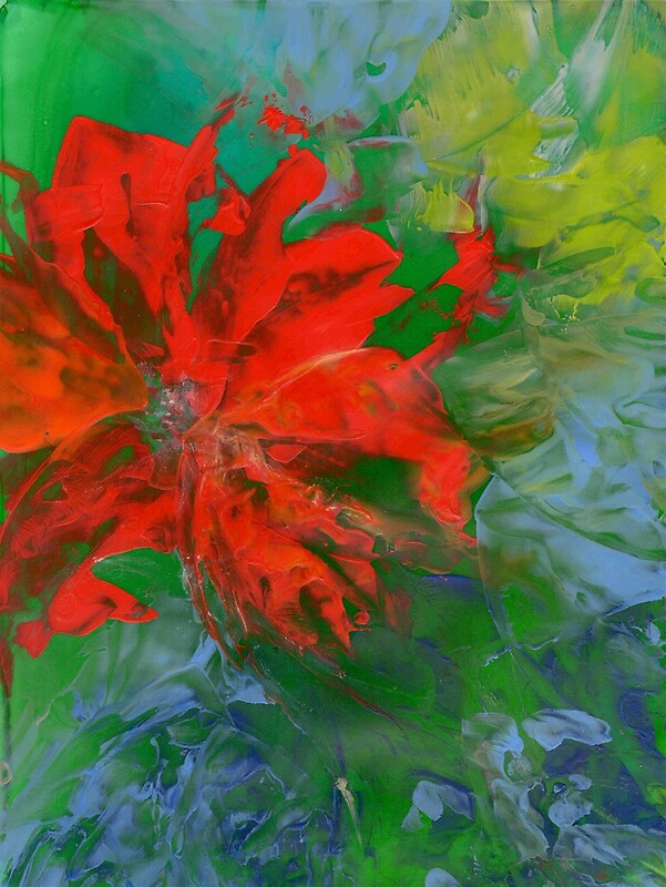 "Floral Abstract - Multimedia" by Alexis Bonavitacola | Redbubble