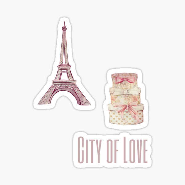 "Paris, France Sticker Pack" Sticker for Sale by savvvvvv1234 | Redbubble