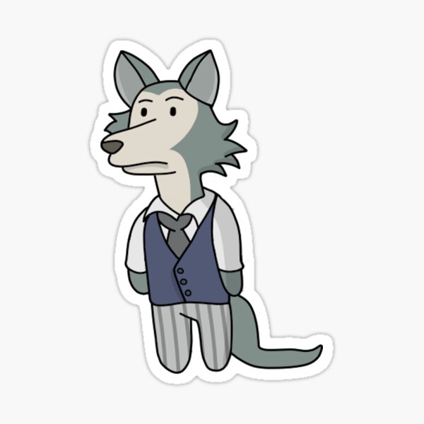 "Chibi Legoshi" Sticker for Sale by Livaroonie | Redbubble