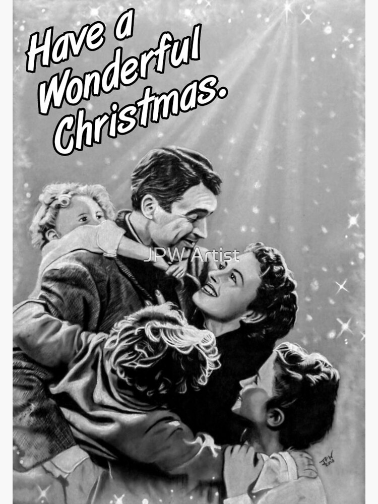 "It's a Wonderful Life - Christmas" Poster for Sale by Jpwoody | Redbubble
