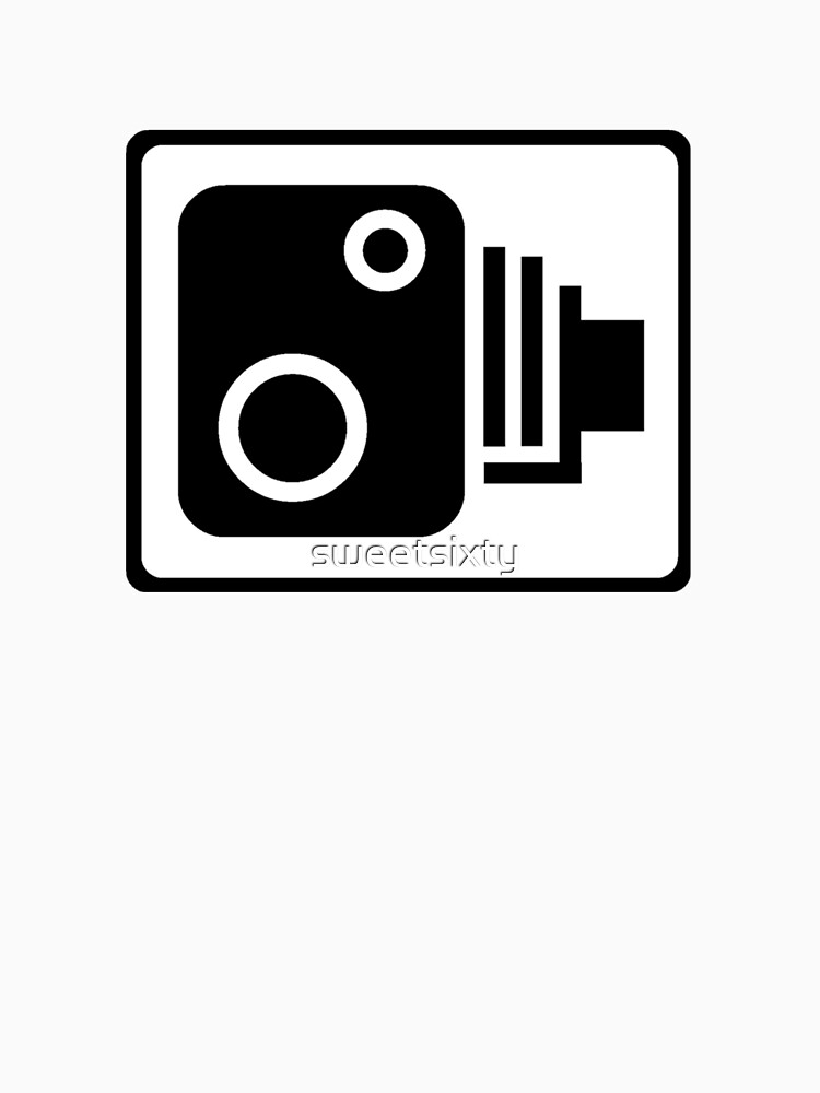 "Speed Camera Symbol" T-shirt for Sale by sweetsixty | Redbubble ...
