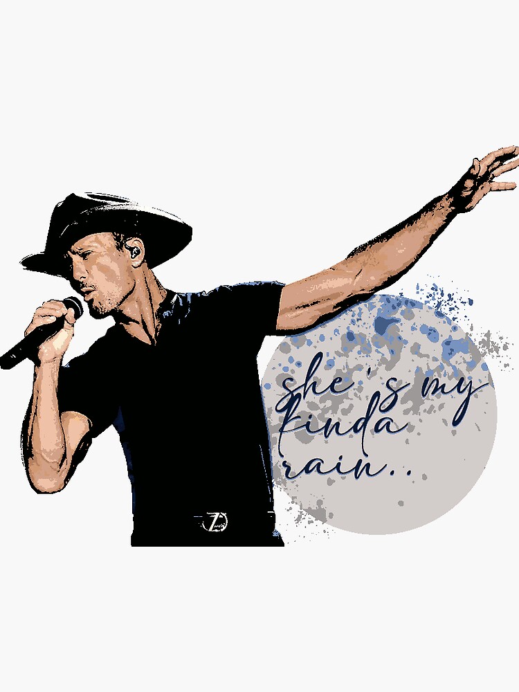 "Tim McGraw " Sticker by abbyking22 | Redbubble