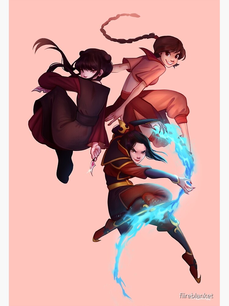 "fire nation girls" Poster for Sale by fiireblanket | Redbubble