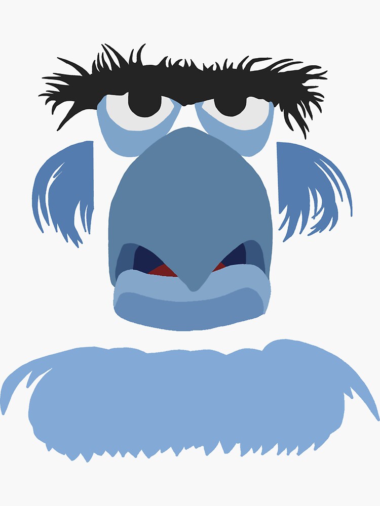 "Sam the Eagle" Sticker for Sale by geekartistry | Redbubble