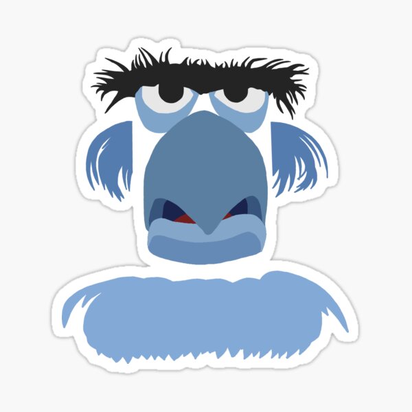 "Sam the Eagle" Sticker for Sale by geekartistry | Redbubble