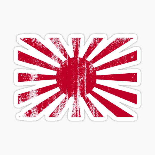 "Rising Sun" Sticker by QuattroTaii | Redbubble