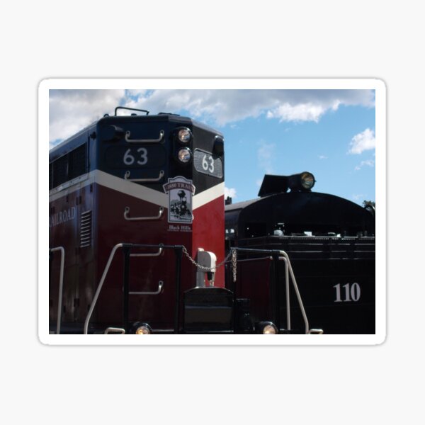 "Trains" Sticker by Chisaitori | Redbubble