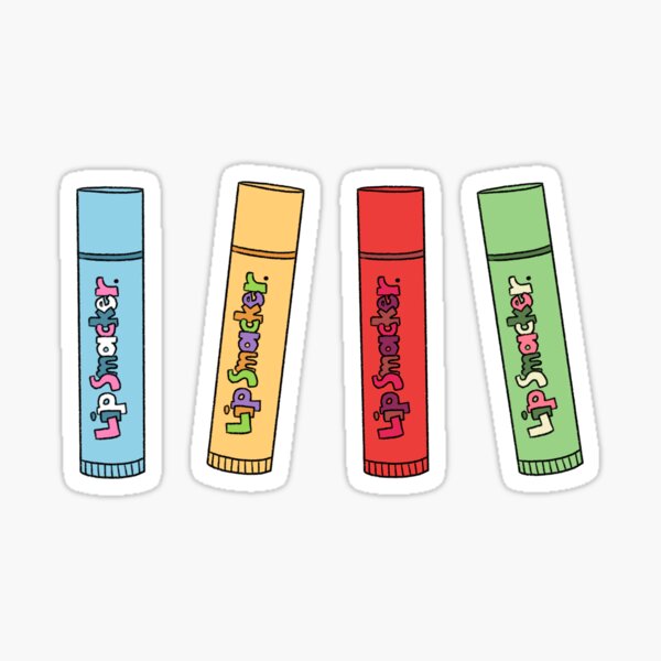 "Cute Chapstick" Sticker for Sale by CinemaSoup | Redbubble
