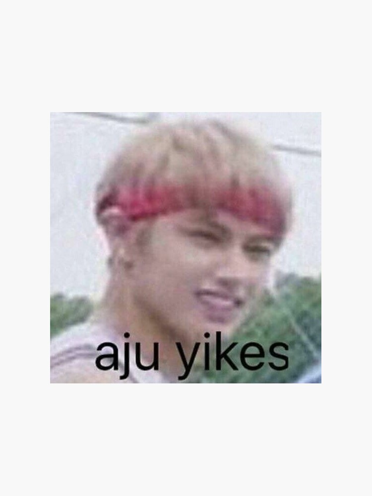 "seventeen aju yikes jun meme" Sticker for Sale by pinklynii | Redbubble