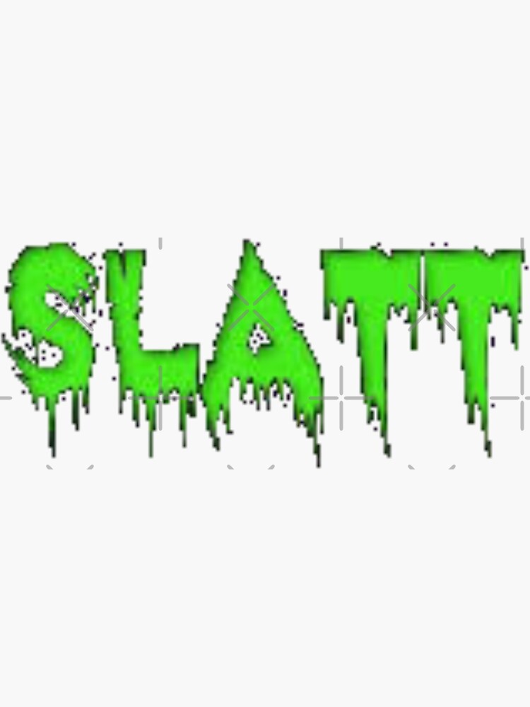"Slatt " Sticker by Abdelkarim1 | Redbubble
