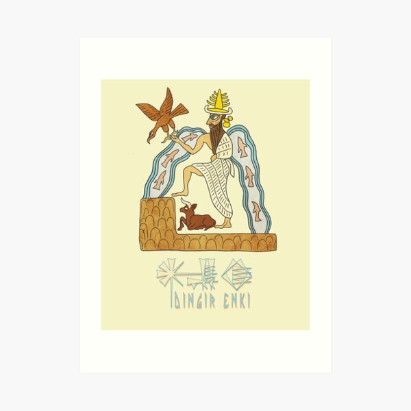 Enki Wall Art | Redbubble