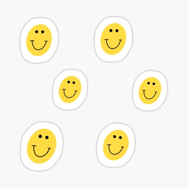 "smiley face sticker pack" Sticker for Sale by allisoneprice | Redbubble