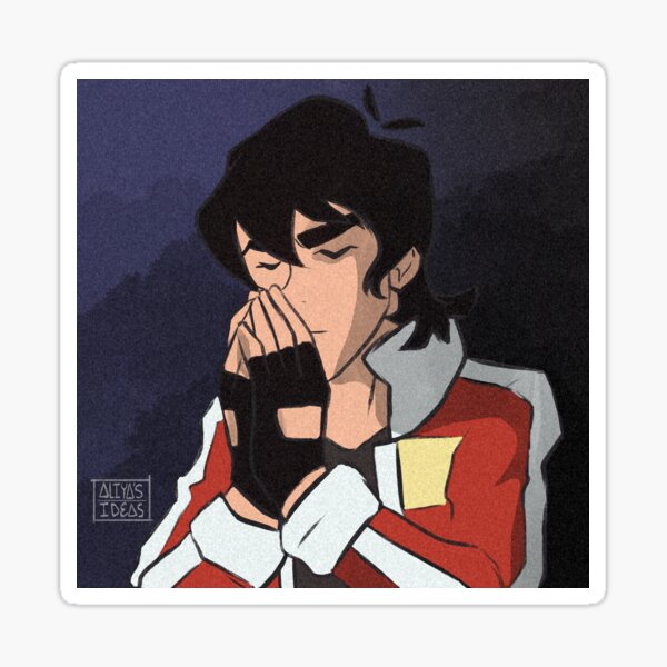 "80s Keith" Sticker by AliyasIdeas | Redbubble