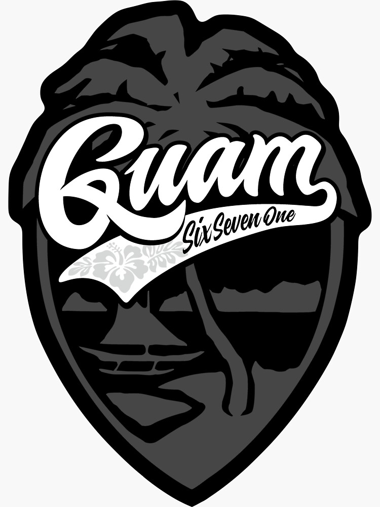 "Guam Seal 671" Sticker for Sale by TheLocalFabric | Redbubble