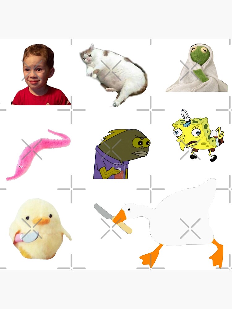 "Gen Z Memes sticker pack" Poster for Sale by liantic | Redbubble
