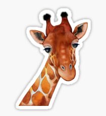 Giraffe Stickers | Redbubble