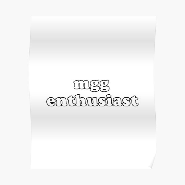 "Matthew Gray Gubler MGG Enthusiast" Poster for Sale by parminz | Redbubble