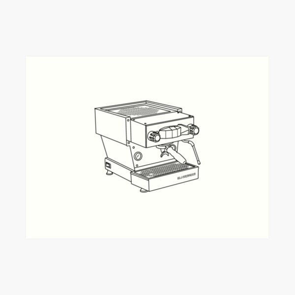 "La Marzocco Linea Mini" Art Print by a-sticker-shop | Redbubble