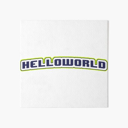 "helloworld sci-fi coding aesthetic" Art Board Print for Sale by ...