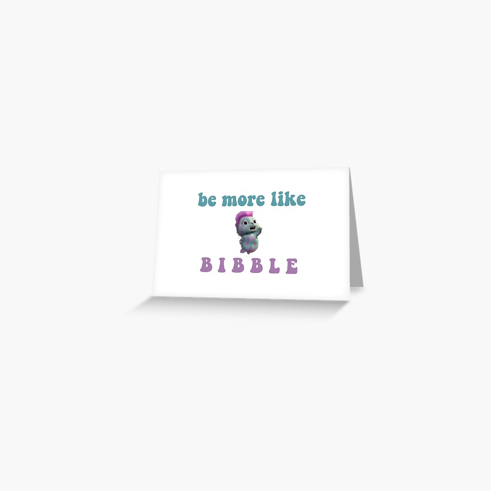 "bibble!" Sticker for Sale by HannahFilip | Redbubble
