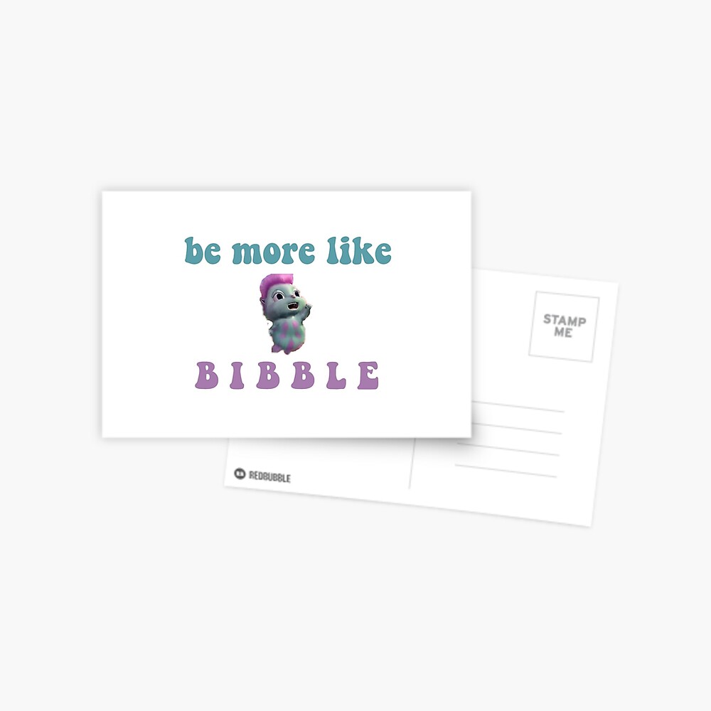 "bibble!" Sticker for Sale by HannahFilip | Redbubble