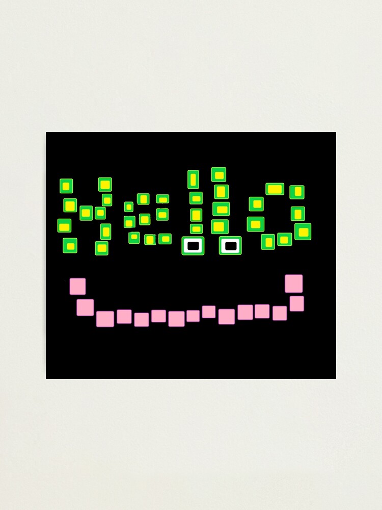 "hello face" Photographic Print for Sale by TerriblyTina | Redbubble